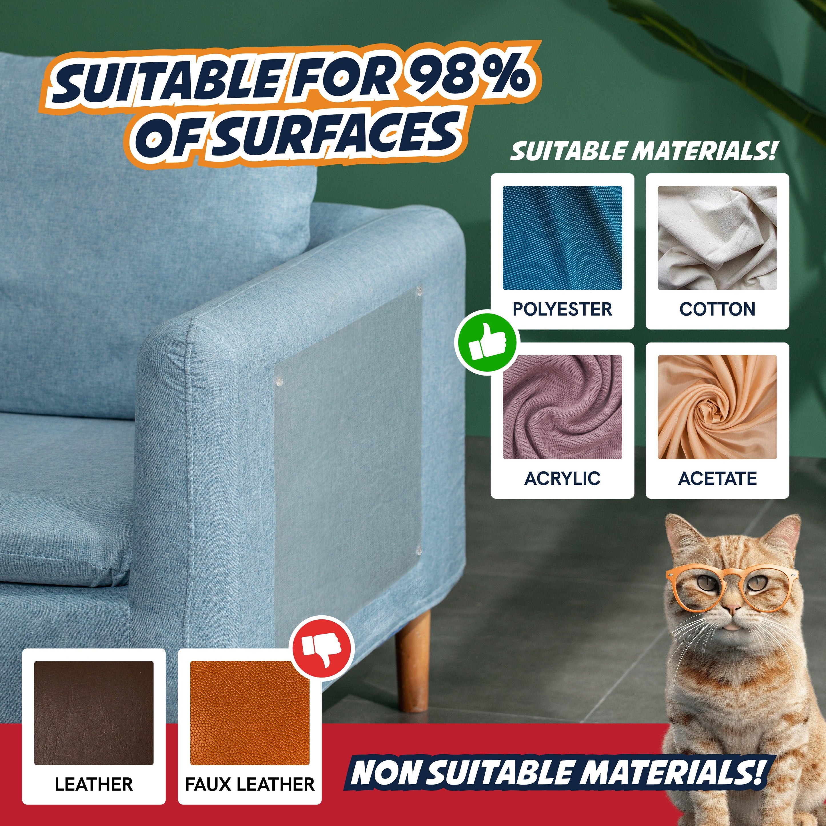 Frosted Matte Furniture Protectors – Panther Armor